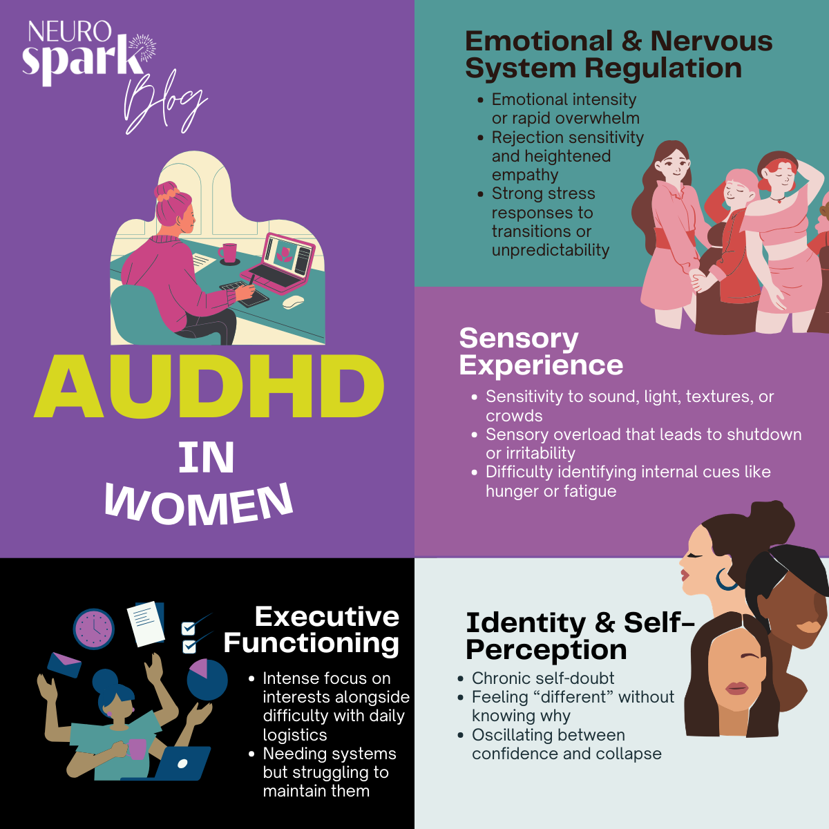 AuDHD in Women: What It Is, Traits, and Why It’s Missed